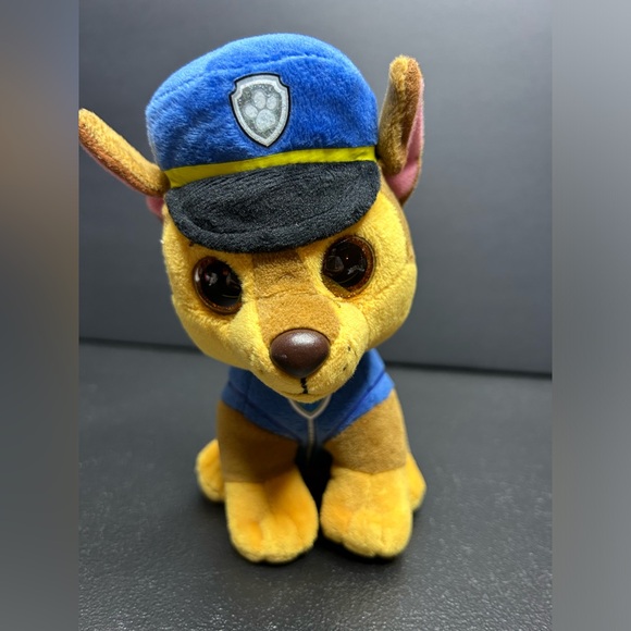 Paw Patrol | Toys | Ty Beanie Boos Paw Patrol Chase 6 Plush Police Dog ...